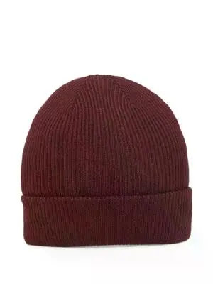 On Ribbed-knit Wool Beanie Hat