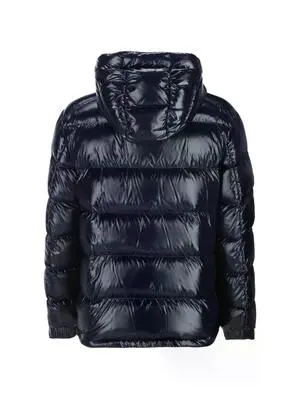 Herno Quilted Hooded Down Jacket - Blue