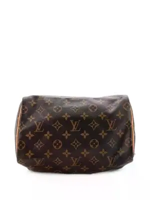 LOUIS VUITTON Speedy Handbag Monogram Canvas 25 Satchel