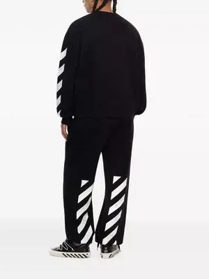 L/AB C/O OFF-WHITE X L/ab Diagonal Logo-print Track Pants