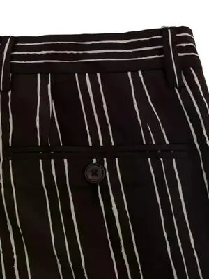 Dolce & Gabbana Striped Cotton Shorts