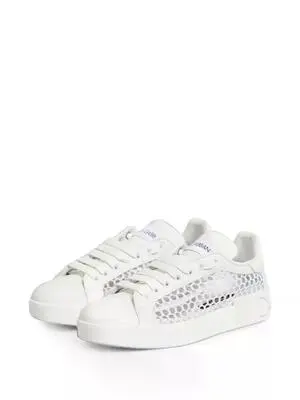 Dolce & Gabbana Mesh-panel Low-top Sneakers