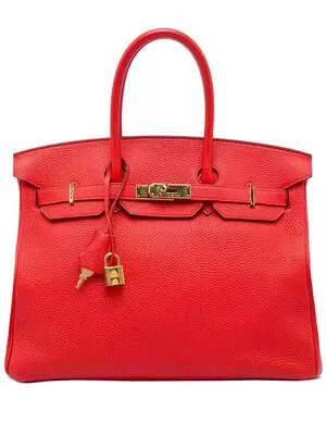 HERMÈS 2013 Togo Birkin Retourne 35 Handbag