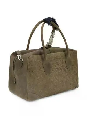 GOLDEN GOOSE Medium Vita Floral-embossed Travel Bag
