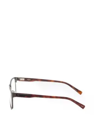 Tumi Tortoiseshell-effect Rectangle-frame Glasses