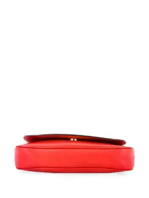 Gucci Soho Chain Leather Medium Crossbody Bag - Red