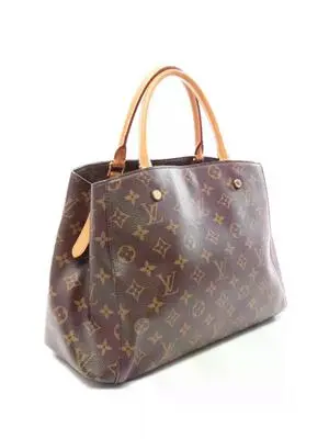 LOUIS VUITTON 2017 Monogram Montaigne Mm Satchel