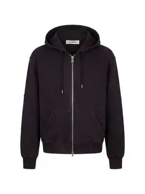 Our Legacy Mischief Distressed Cropped Hoodie - Brown