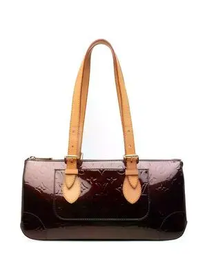 LOUIS VUITTON 2008 Monogram Vernis Rosewood Avenue Shoulder Bag - Red