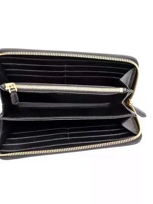 Prada 2019-2026 Saffiano Zip Around Travel Wallet Long Wallets