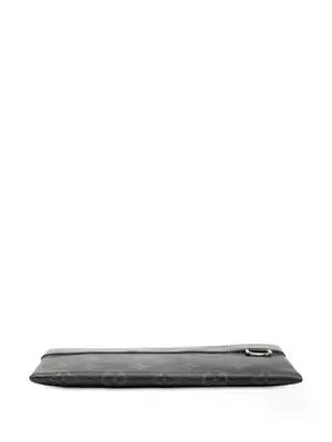 LOUIS VUITTON 2021 Monogram Eclipse Pochette Discovery Pm Clutch Bag