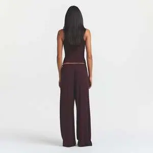 SKIMS Cloud Sleep Pants | Burgundy