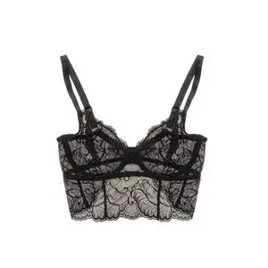 BRAELLE INTIMATES Plunge Longline Bra