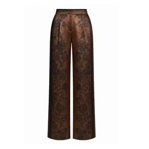 RAISHMA Jemma Chocolate Trousers - Brown