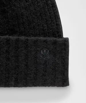 Lululemon Ribbed-knit Wide-cuff Beanie - Black