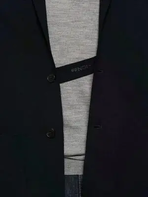 Fendi Logo-strap Blazer