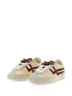 PRO-KEDS 1949 Calf-hair Panelled Sneakers - Neutrals