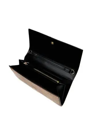 Roberto Cavalli Snake-plaque Stingray-effect Wallet