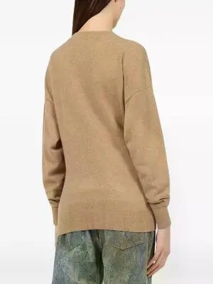 Roberto Cavalli Twist-detail Sweater - Neutrals