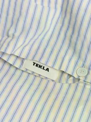 TEKLA Striped Percale Duvet Cover