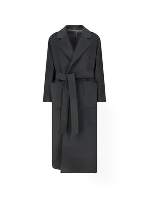 Tagliatore Charlize Belted Cashmere Coat