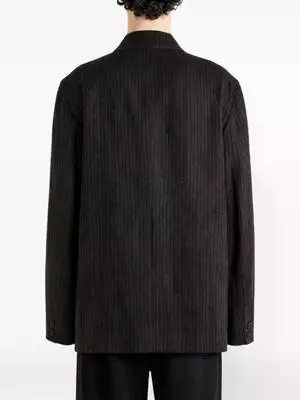 TAIGA TAKAHASHI Pinstripe Double-breasted Jacket