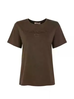 TWINSET Logo-embroidered T-shirt