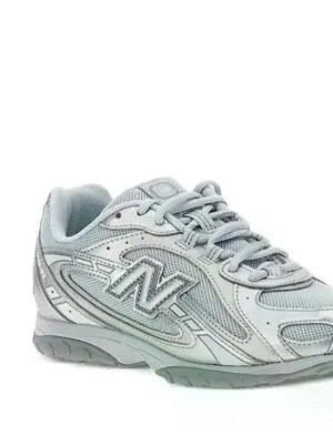 NEW BALANCE Mesh-panelled Sneakers - Silver