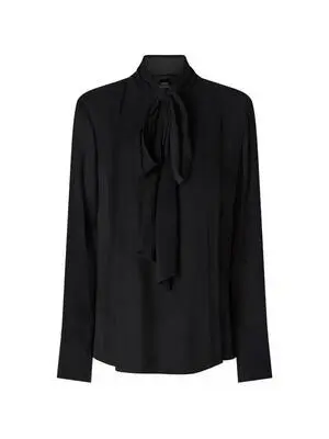 Pinko Blouse With Sash Collar