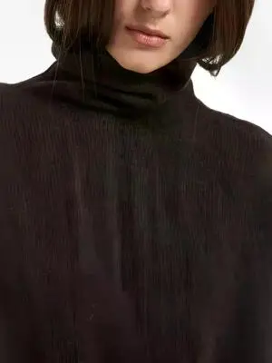 KUJTEN Roll-neck Drop-shoulder Sweater