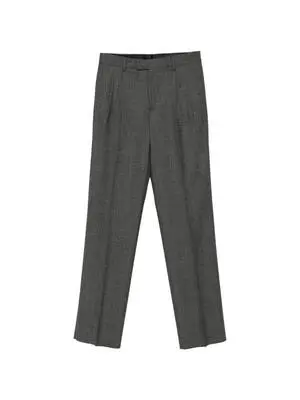 LARDINI Pleated Tailored Trousers - Grey