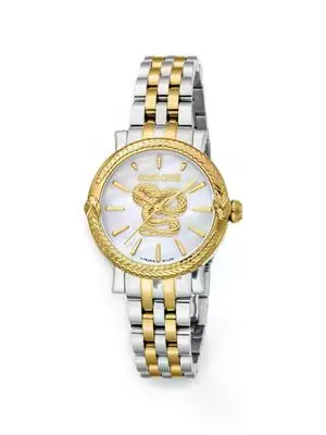 Roberto Cavalli X Franck Muller 30mm Watch - Silver