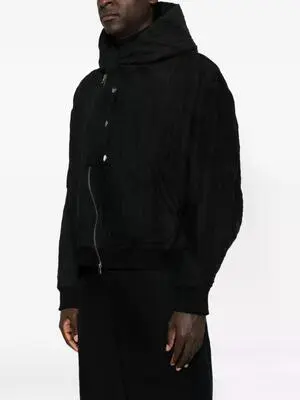 INDIVIDUAL SENTIMENTS Crinkled-finish Hooded Jacket