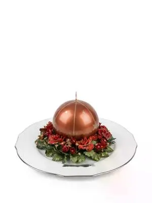 GINORI 1735 Duchessa Star-print Plate - Brown