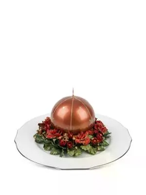 GINORI 1735 Duchessa Star-print Plate - Brown