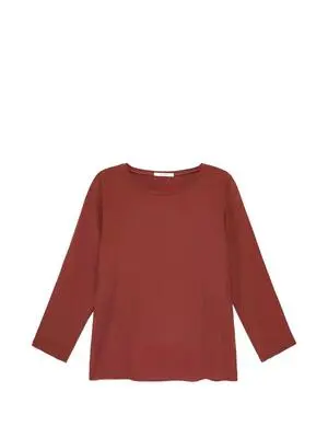 Malìparmi Crew-neck Long-sleeve T-shirt - Red