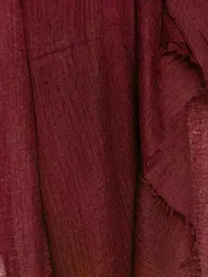 MOULETA Frayed-edge Scarf