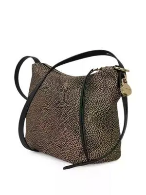 Borbonese Small Prive Shoulder Bag - Neutrals