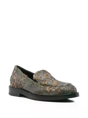 Agl Zenit Floral-jacquard Loafers
