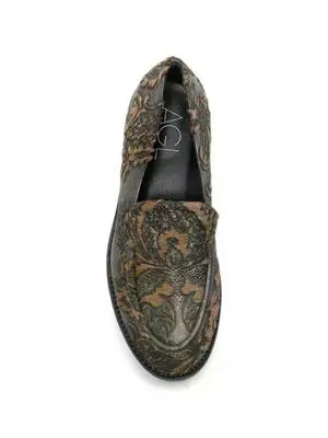 Agl Zenit Floral-jacquard Loafers
