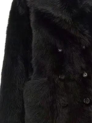 NOVELLE Rakel Double-breasted Shearling Coat