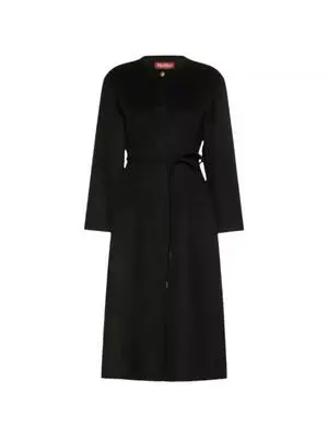 Max Mara Fiacre Belted Single-breasted Coat