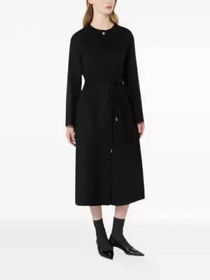 Max Mara Fiacre Belted Single-breasted Coat