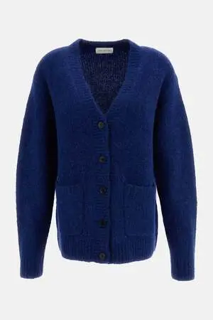Dries Van Noten Tokas Cardigan In Alpaca And Merino Wool Blend
