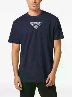 Philipp Plein Embroidered Logo-patch T-shirt