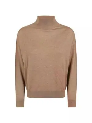 Peserico High-neck Sweater - Neutrals
