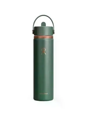 HYDRO FLASK Wide Flex Straw Cap Tumbler - Green