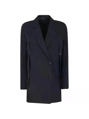 EUDON CHOI Beatrice Double-breasted Blazer - Black