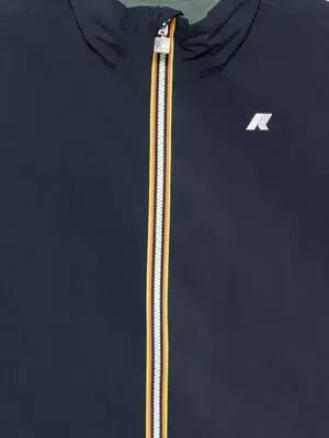 K-WAY Logo-patch Reversible Jacket