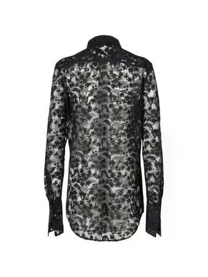 Fendi Floral-lace Shirt